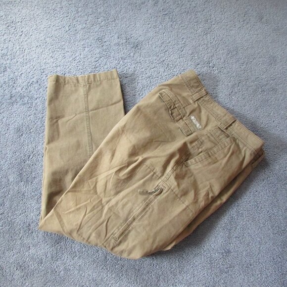 Columbia | Pants | Columbia 35 Tan Brown Cargo Hiking Zip Fly Pants ...